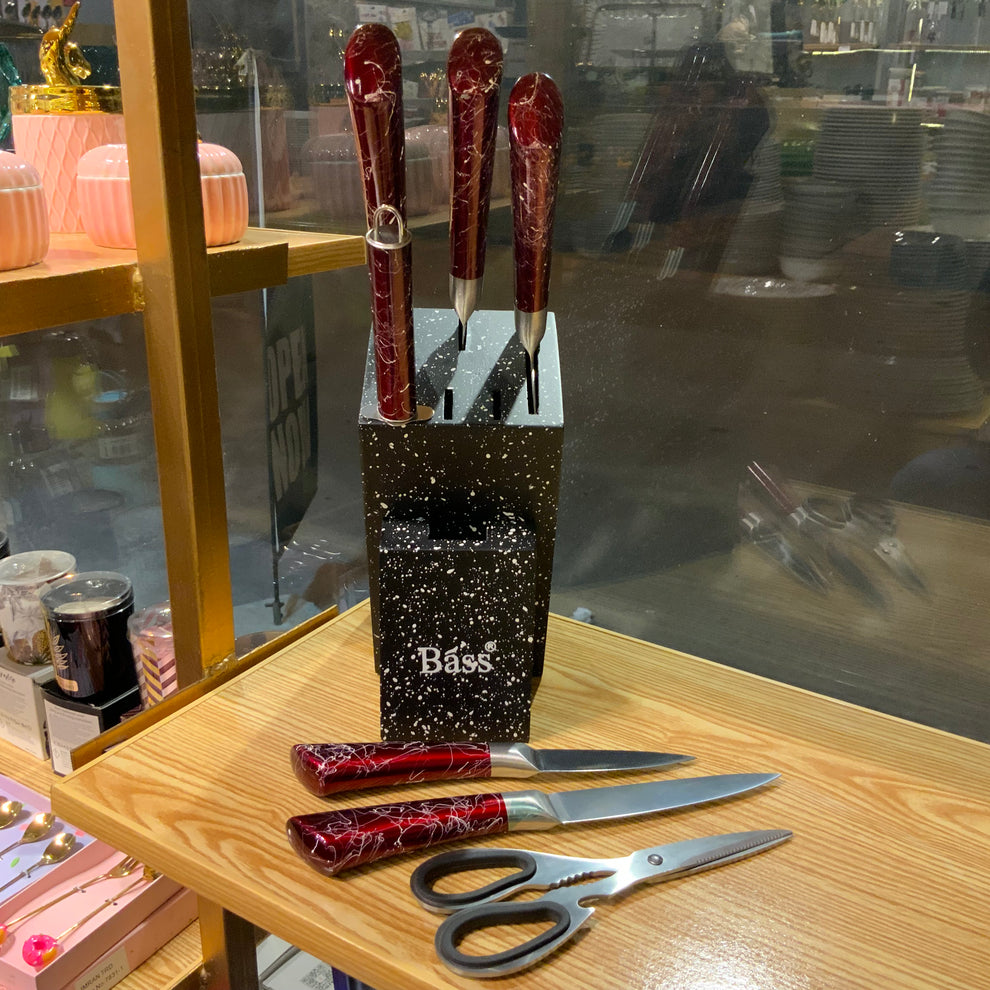 Bass Knife Set 7 Pcs – Omer Houseware